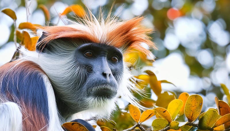 Zanzibar Red Colobus - Piliocolobus Kirkii, Tanzania, Zanzibar. African ... Zanzibar Red Colobus - Piliocolobus Kirkii, Tanzania, Zanzibar. African ...