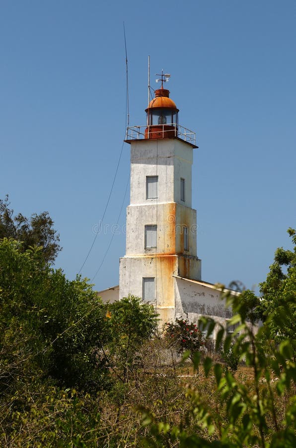 Zanzibar`s lighthouse stock photo. Image of africa, color - 8621018