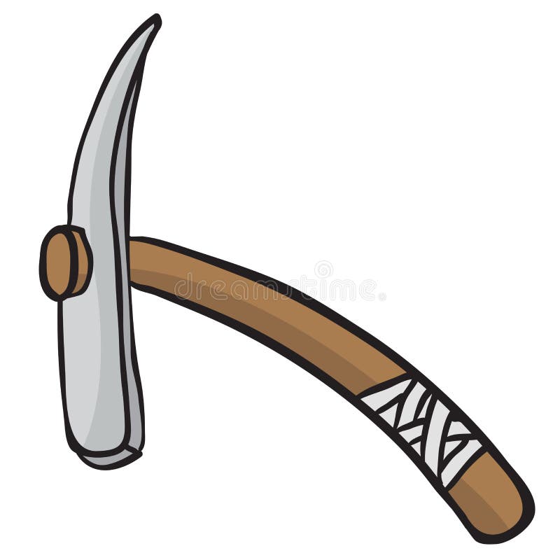 Azadón de peto ilustración del vector. Ilustración de aislado - 39469616