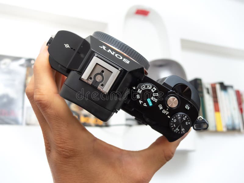 Zapopan Jalisco, Mexico - April 2, 2025: Sony Mirrorless Fullframe ...