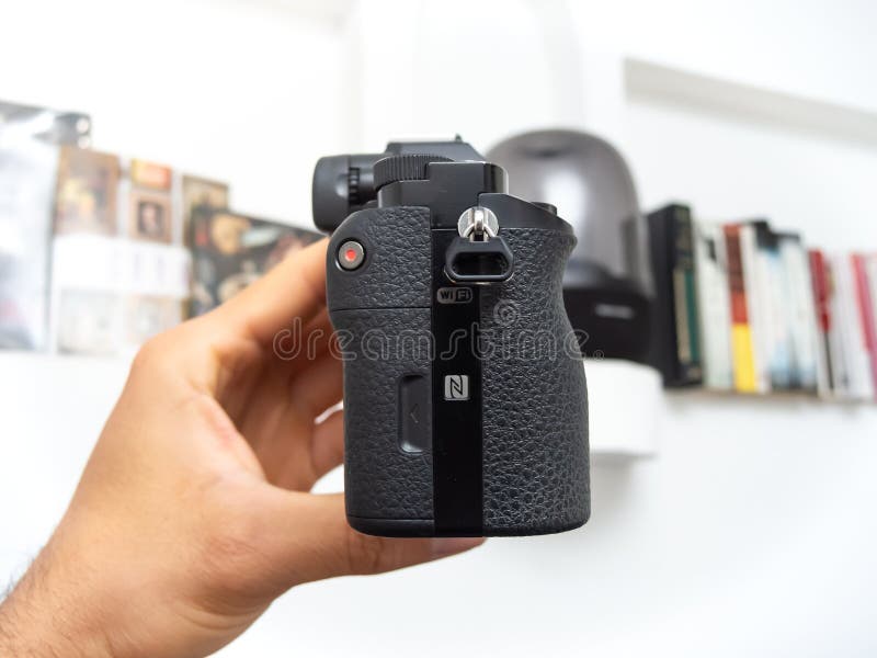 Zapopan Jalisco, Mexico - April 2, 2025: Sony Mirrorless Fullframe ...