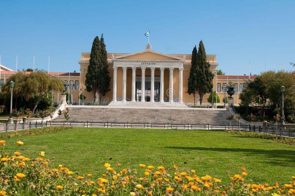 The Zappeion stock image. Image of flower, conference - 16620631