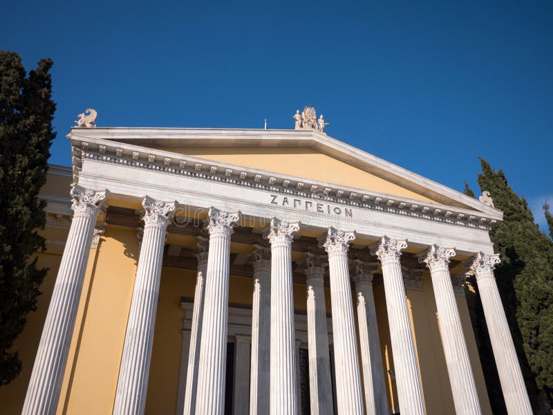 The Zappeion Hall in Athens Stock Photo - Image of greece, tree: 82342104