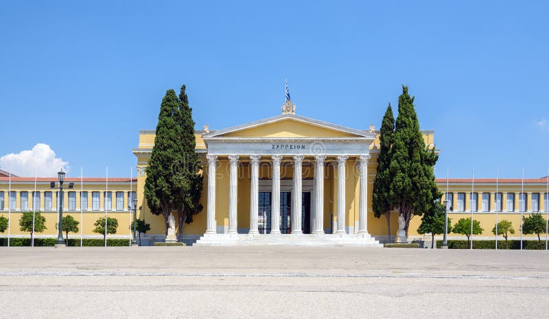 Zappeion Hall in Athens, Greece Editorial Stock Image - Image of ...