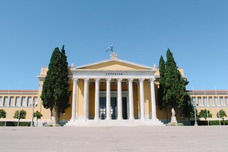 Zappeion Hall in Athens, Greece Stock Image - Image of city, landmark ...