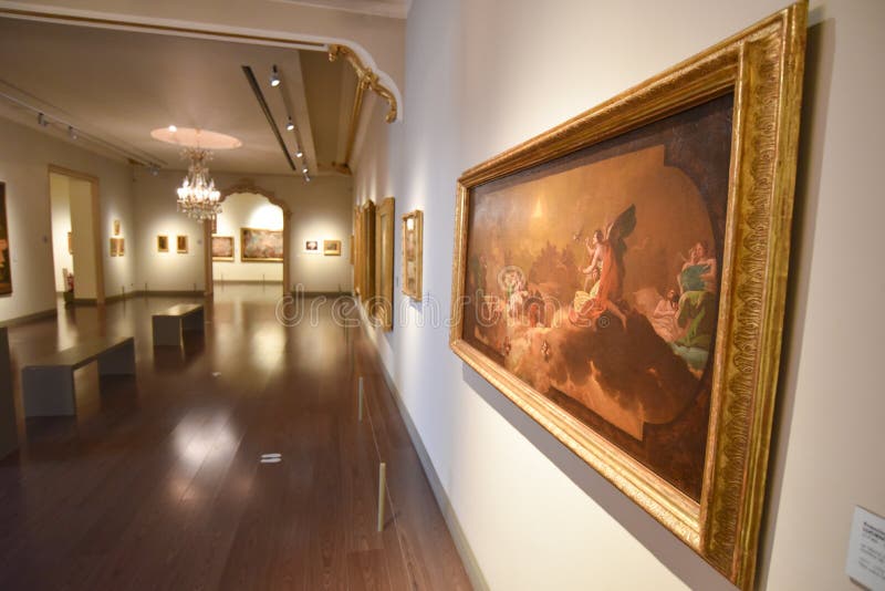 Zaragoza, Spain - the Goya Museum Museo Goya, Zaragoza, Aragon, Spain ...