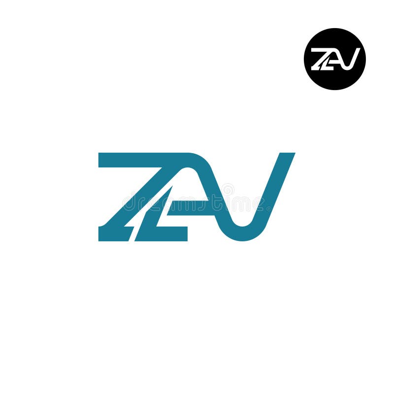 Zav Monogram Stock Illustrations – 15 Zav Monogram Stock Illustrations ...