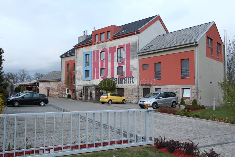 Zavar, Slovakia - April, 2011: Hotel Mlyn. Editorial Photo - Image of ...