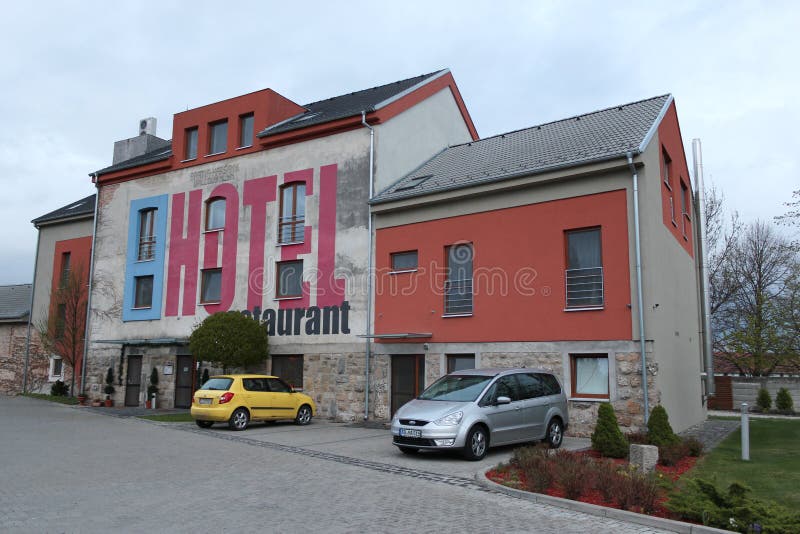 Zavar, Slovakia - April, 2011: Hotel Mlyn. Editorial Image - Image of ...