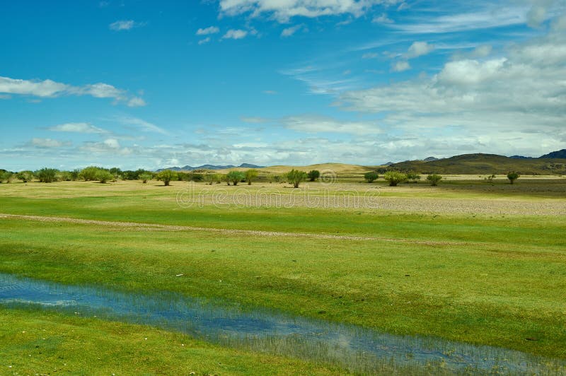 Zavkhan River stock image. Image of asia, mongolia, landmark - 154472989