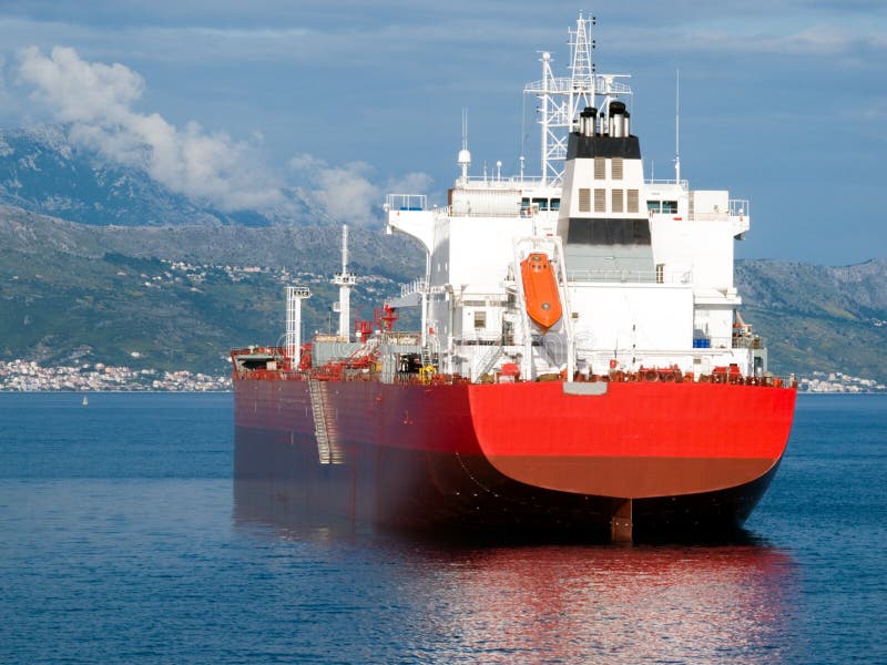 Zbiornikowce Do Przewozu Ropy Naftowej Zdjęcie Stock - Obraz złożonej z ...