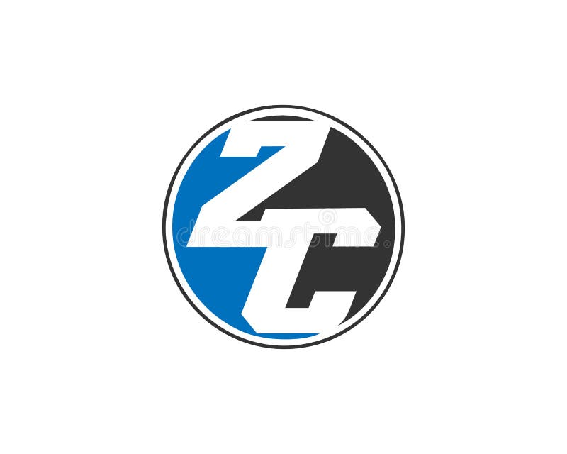 ZC Logo Design Template stock vector. Illustration of initials - 231538600