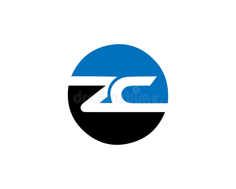 ZC Logo and Icon Design Template Stock Vector - Illustration of emblem ...