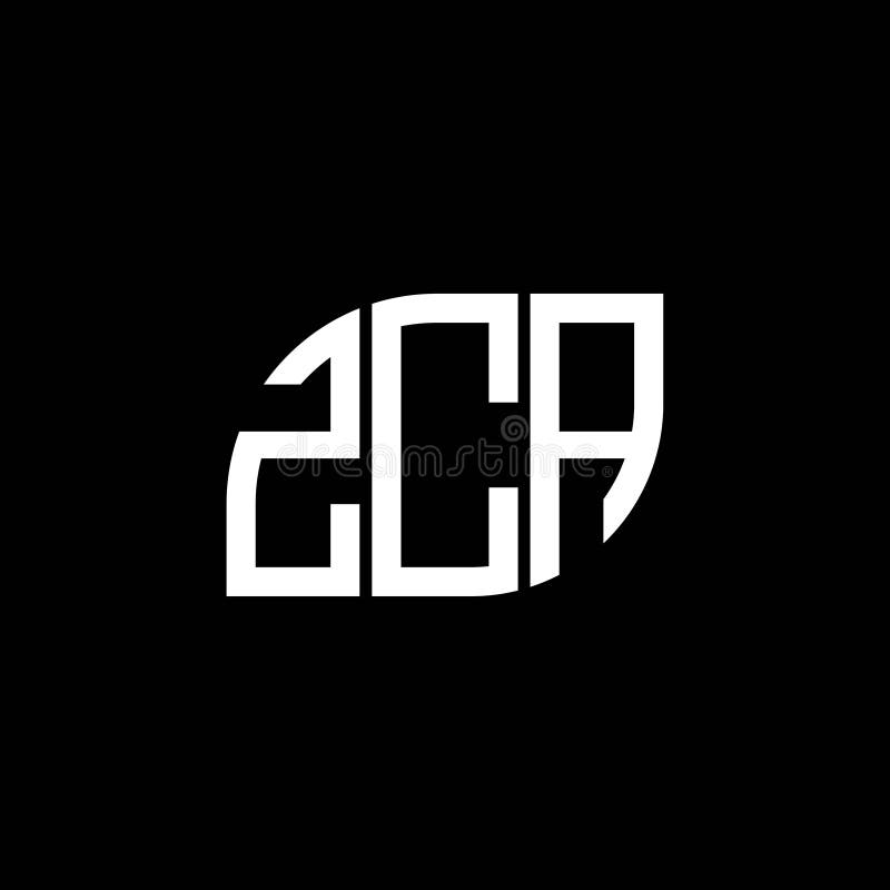 ZCA Letter Logo Design on Black Background. ZCA Creative Initials ...