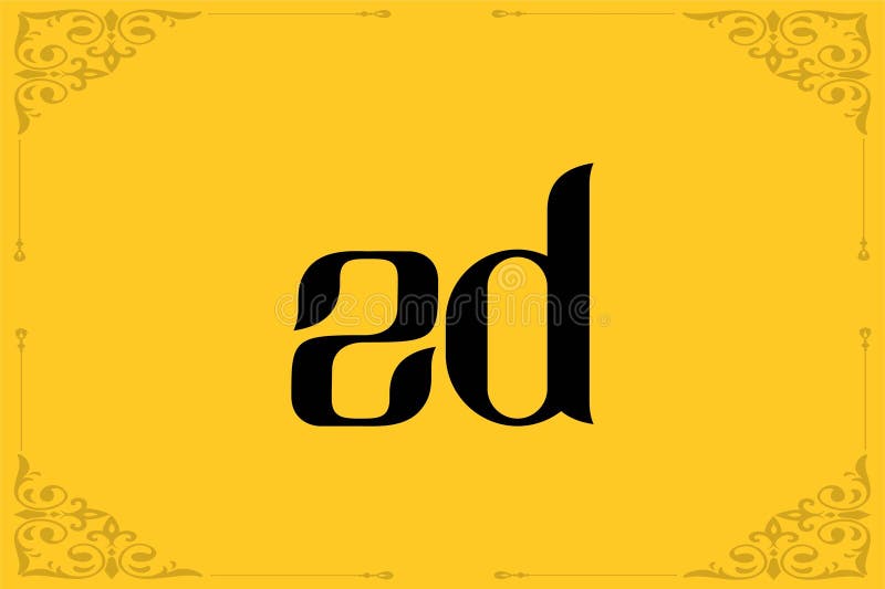 ZD abstract luxury logo stock vector. Illustration of company - 362196314