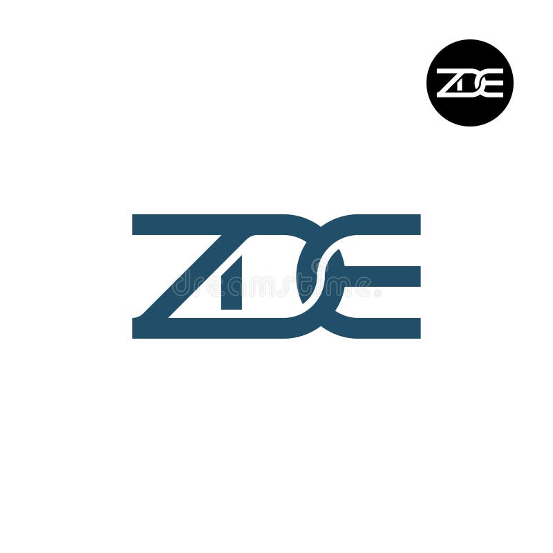 Zde Monogram Stock Illustrations – 12 Zde Monogram Stock Illustrations ...