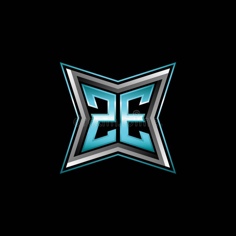 Monogram Letter Ze Logo Design Stock Illustrations – 886 Monogram ...