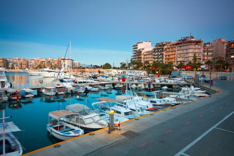 Zea Marina in Piraeus, Athens. Stock Image - Image of marina, harbor ...