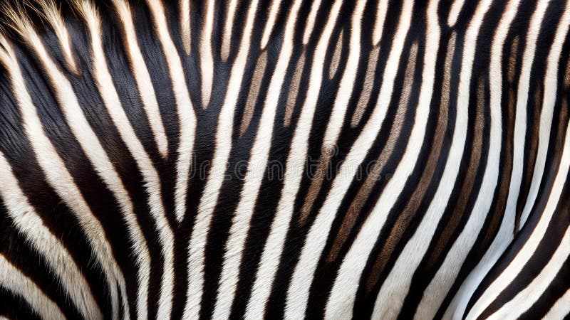 Zebra Animal Skin Surface Micro Pattern Decorative Background. Stock ...