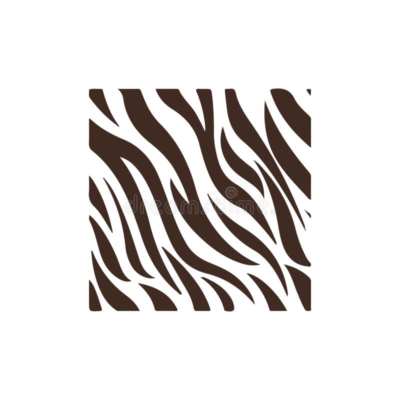 Zebra or Cat Pattern Vector Illustration Design Stock Vector ...