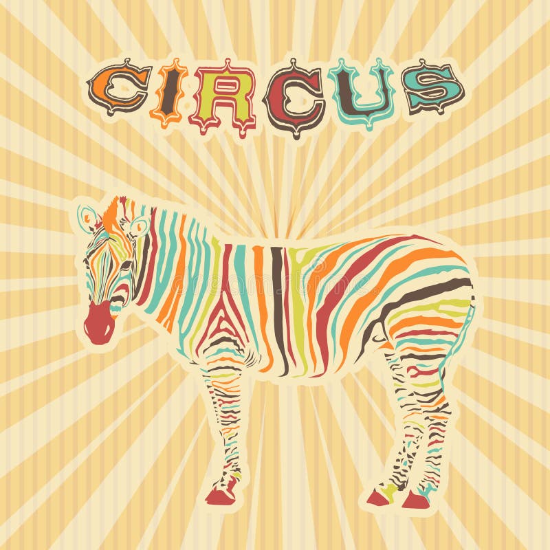 Circus Zebra Stock Illustrations – 356 Circus Zebra Stock Illustrations ...