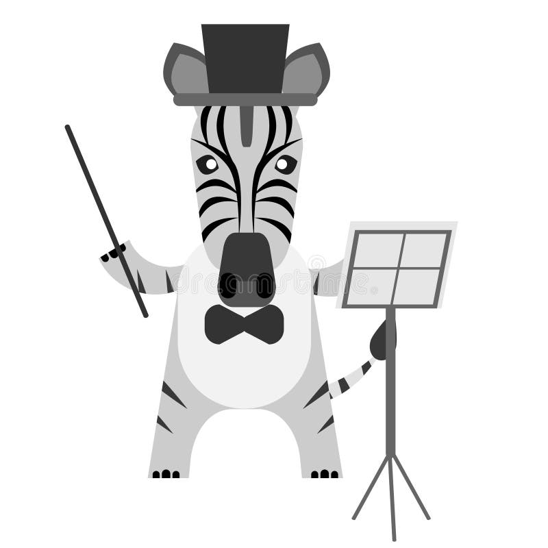 Zebra Conductor Stock Illustrations – 37 Zebra Conductor Stock ...