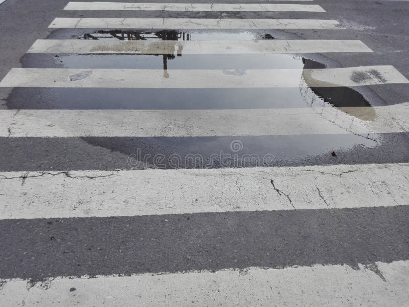 Zebra cross walkway stock image. Image of street, walkway - 86155657
