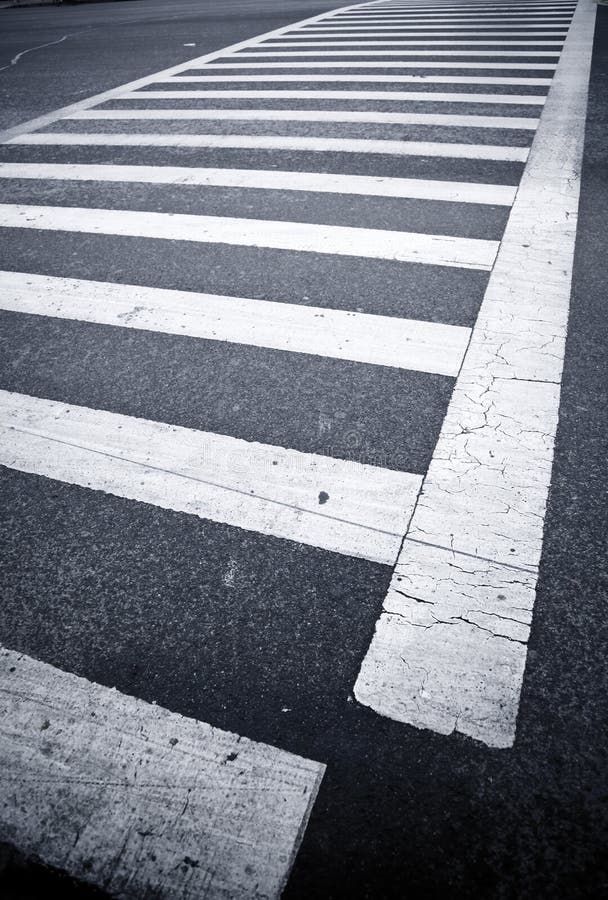 Pedestrian Crossing Zebra Crosswalk Stock Image - Image of symbols ...