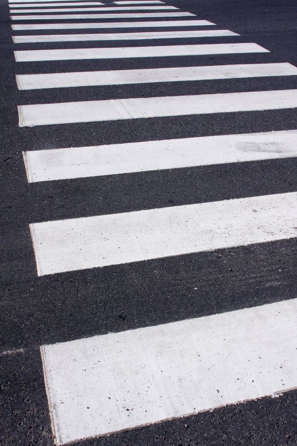 Asphalt Texture with Zebra Crossing Stock Illustration - Illustration ...