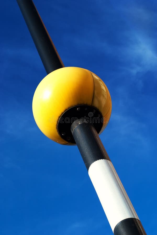 Zebra Crossing Belisha Beacon Light Blue Sky Stock Photos - Free ...