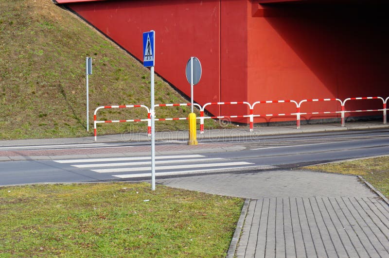 Zebra crossing stock image. Image of street, crossing - 49558547