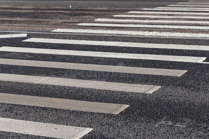 Zebra crossing stock image. Image of space, street, view - 287658485