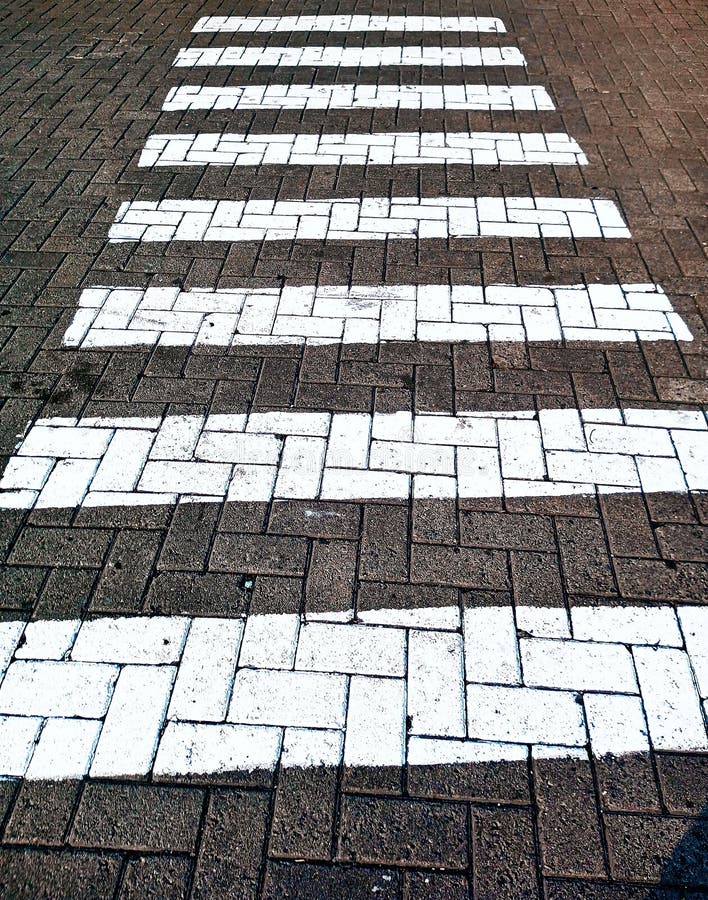 Zebra Crossing a Place for Pedestrians To Cross Stock Image - Image of ...
