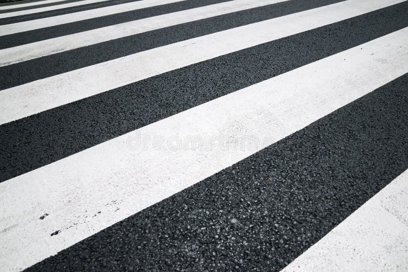 Zebra crossing view stock photo. Image of cross, roadway - 174400682