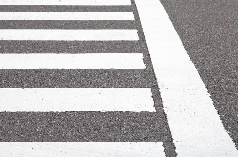 Zebra crosswalk stock photo. Image of concrete, paint - 46092948