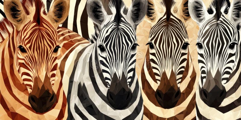 Zebra Collection stock photo. Image of abstract, sleek - 361093948