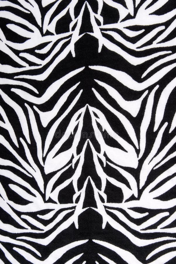 Zebra Fabric Texture Pattern Stock Image - Image of safari, fashion ...