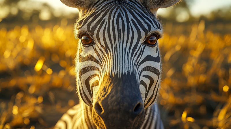Zebra face stock illustration. Illustration of majestic - 350708522