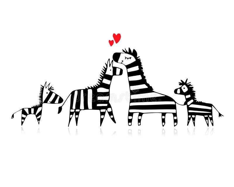 Zebra Father Stock Illustrations – 66 Zebra Father Stock Illustrations ...
