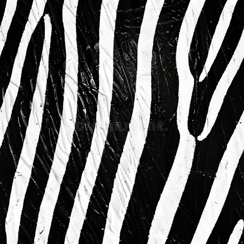 Zebra Fur Background Seamless Tile Repeating Pattern Stock Illustration ...