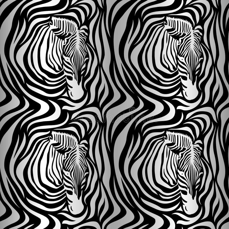 Zebra Head Seamless Pattern Stock Illustrations – 330 Zebra Head Seamless Pattern Stock ...