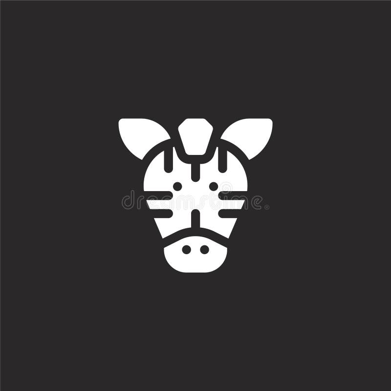 Zebra Icon. Filled Zebra Icon for Website Design and Mobile, App ...