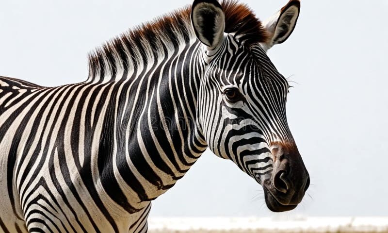 Zebra Isolated on White Background. Zebra White Screen Run Cycle Loop ...