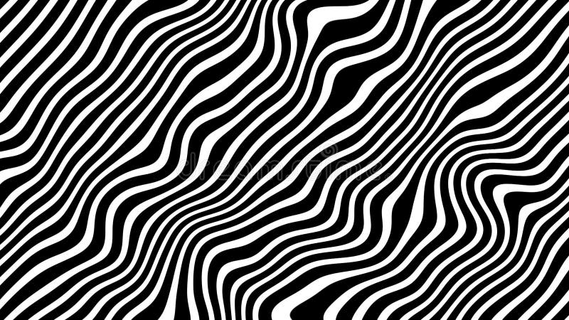 Zebra Line Stripe Pattern. Black and White Abstract Background Stock ...