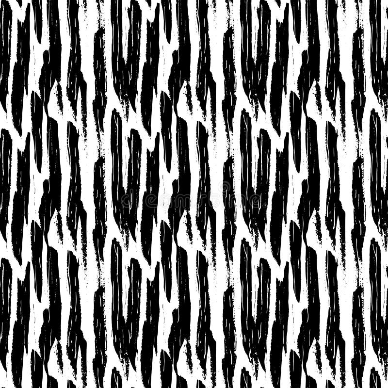 Zebra Paint Brush Stroke Seamless Repeat Texture Pattern Background ...