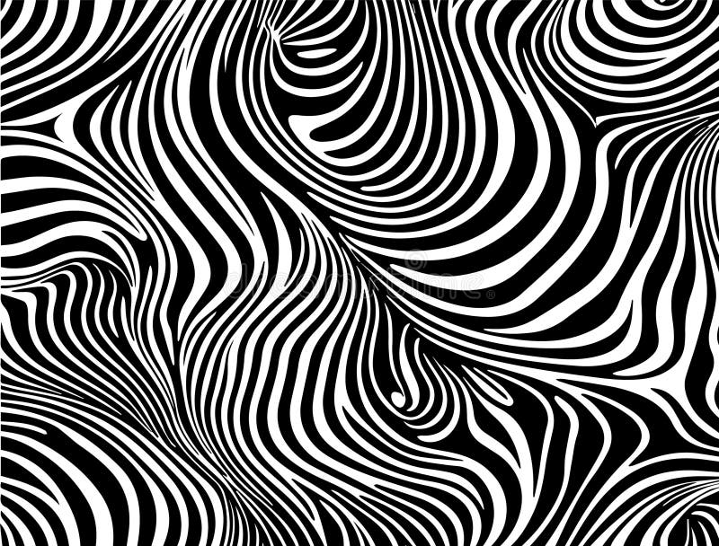 Zebra Pattern Texture Background, Abstract Black and White Stripes Pattern Designs Vector ...