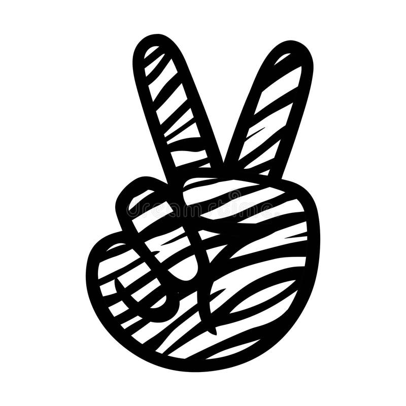 Zebra Peace Sign Clip Art How To Draw A Zebra (with Pictures)