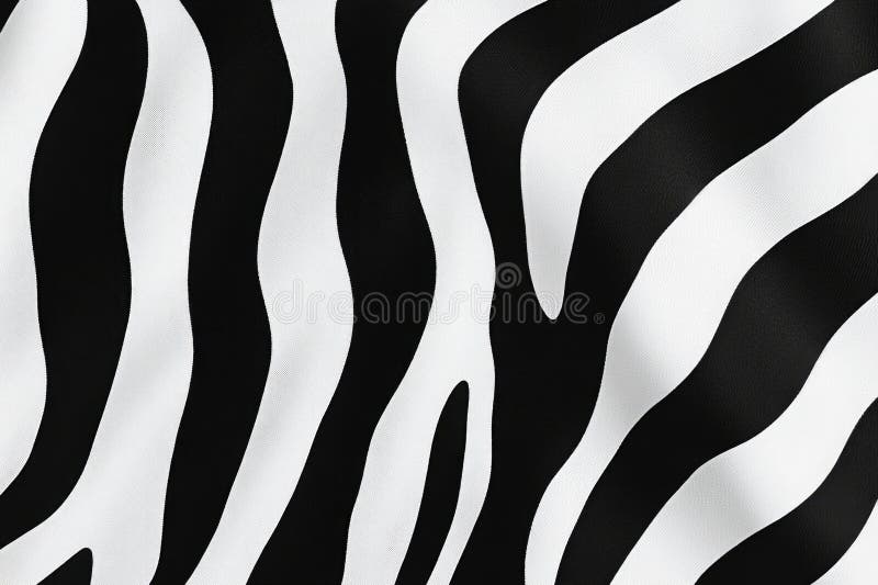 Zebra Print Fabric Close Up Stock Photo - Image of interior, paper ...