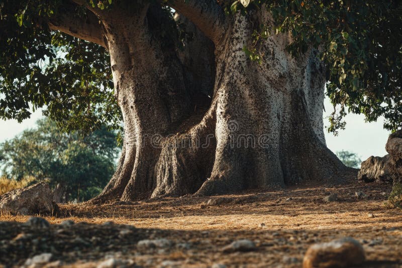 A Zebra Stands in the Shade of a Tree, Providing Relief from the Sun ...