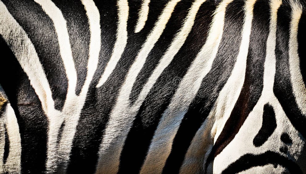 Zebra Stripe Pattern Creates a Stunning Abstract Visual in Nature’s ...